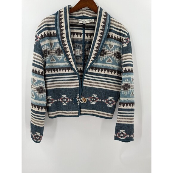 Flashback | Jackets & Coats | Flashback Vintage Aztec Blazer Jacket ...